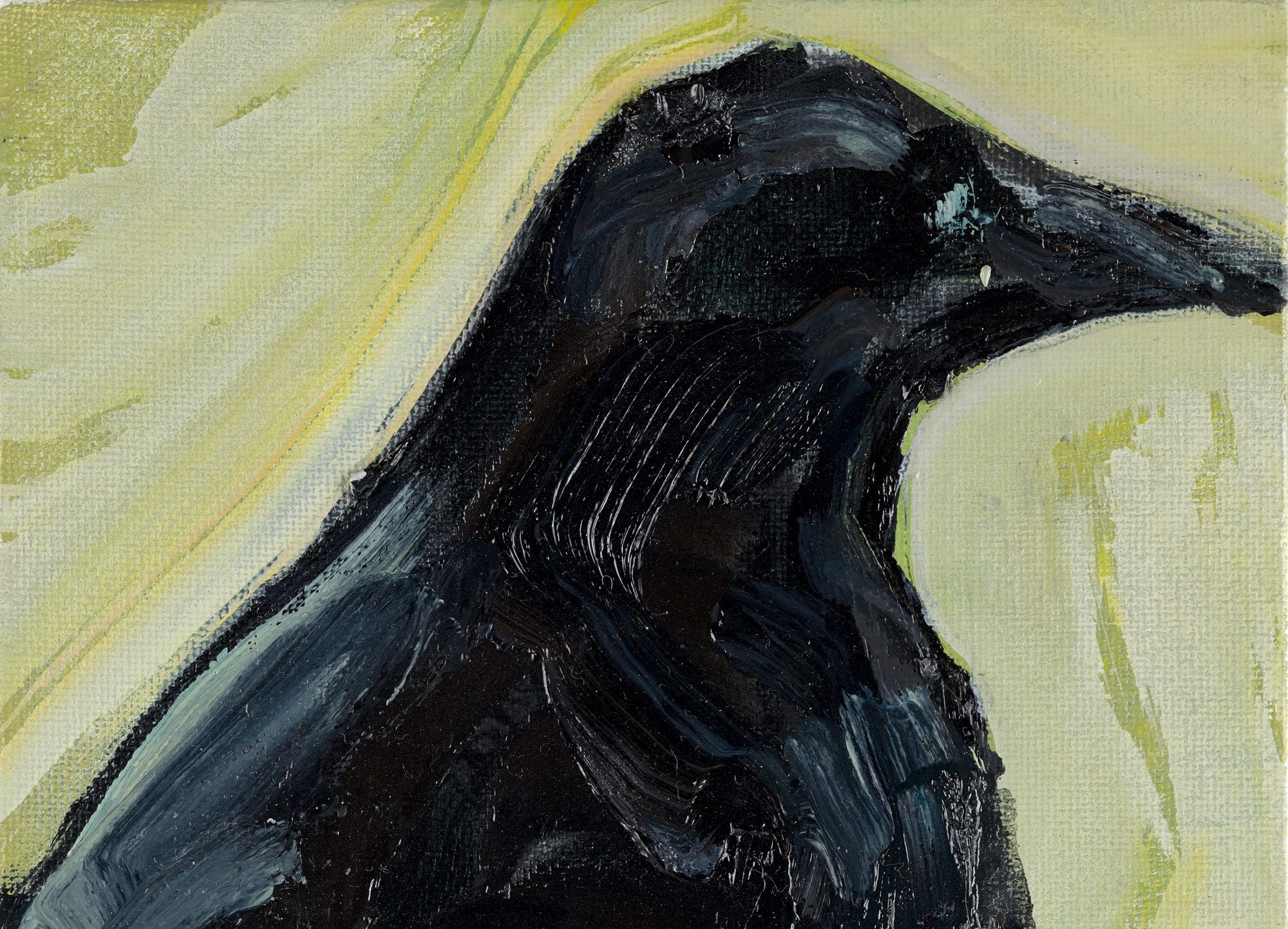 Corvus. A painting installation by Matthew Krishanu - iniva
