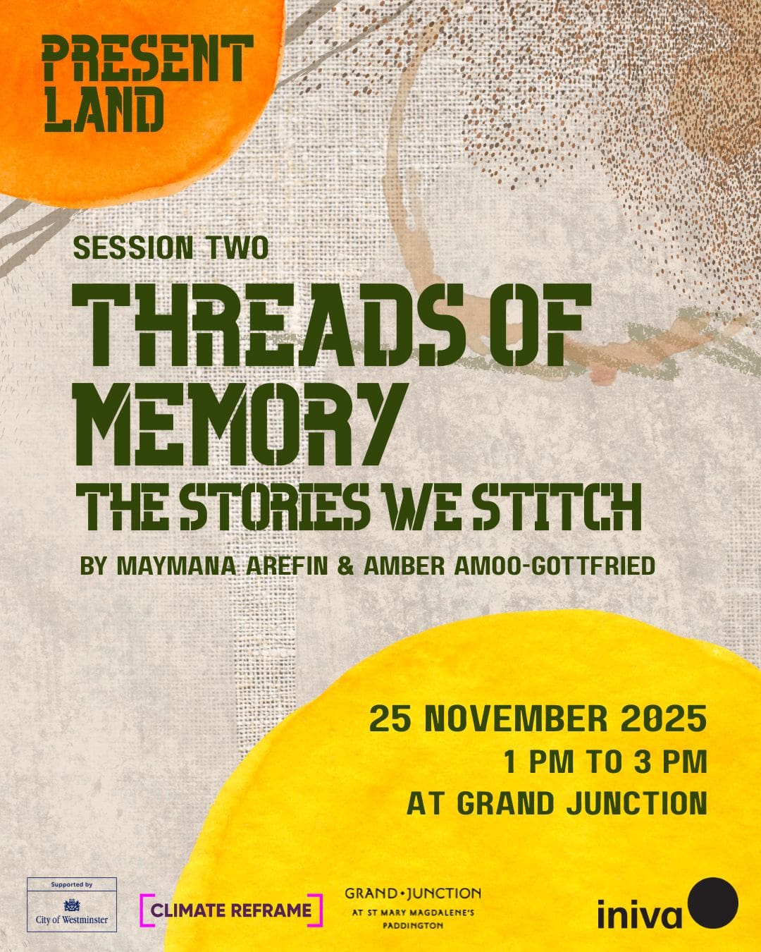 Threads of Memory – The Stories We Stitch - iniva